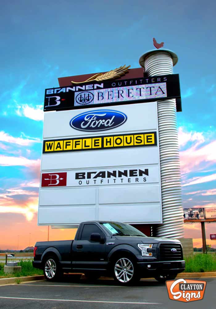 Electronic Message Centers - Clayton Signs