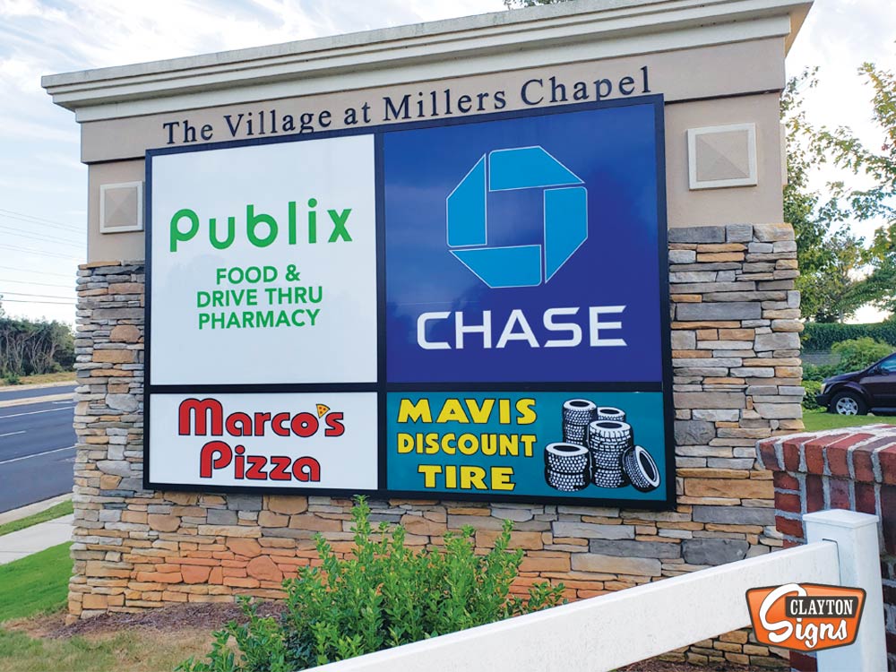 Monument Signs - Clayton Signs