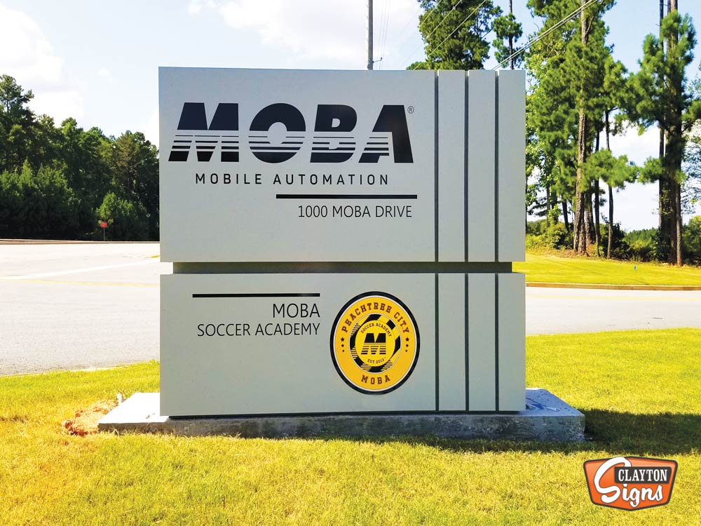 Monument Signs - Clayton Signs