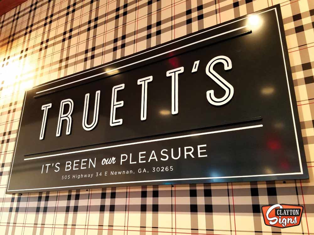 Exterior & Interior Signs - Clayton Signs